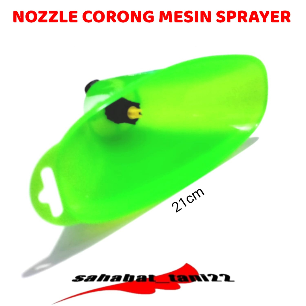 Jual Nozzle Spuyer Plastik Corong Anti Angin Sprayer Elektrik 21cm ...