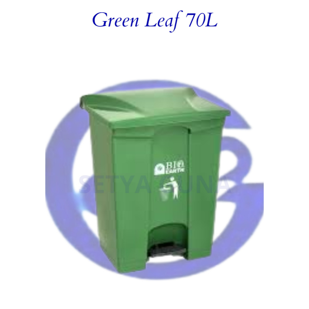 Jual Tempat Sampah Injak Green Leaf 70 Ltr (2170) | Shopee Indonesia