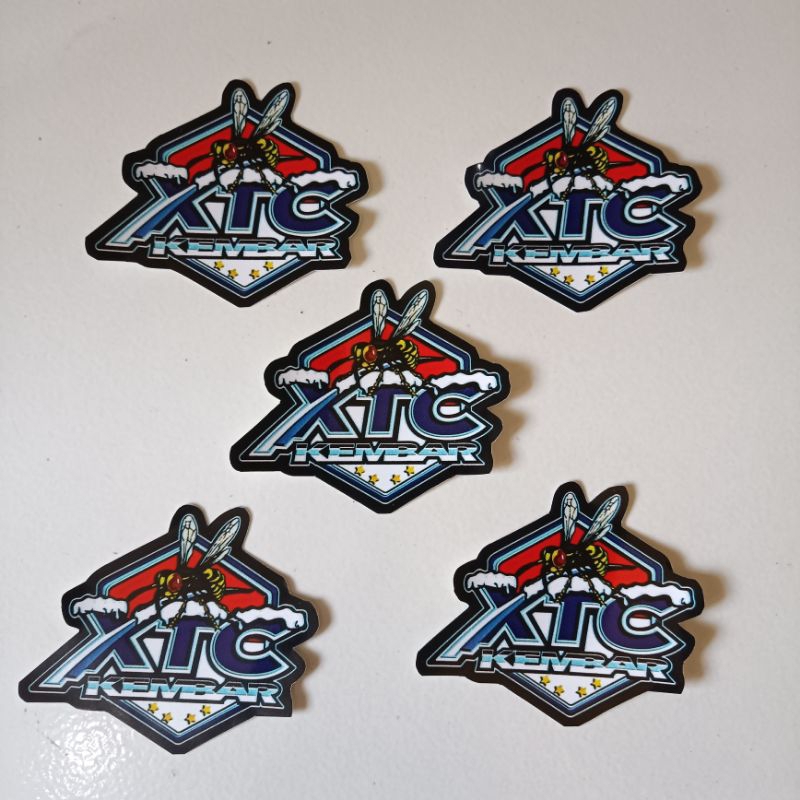 Jual Stiker logo xtc kembar isi lima terbaru | Shopee Indonesia