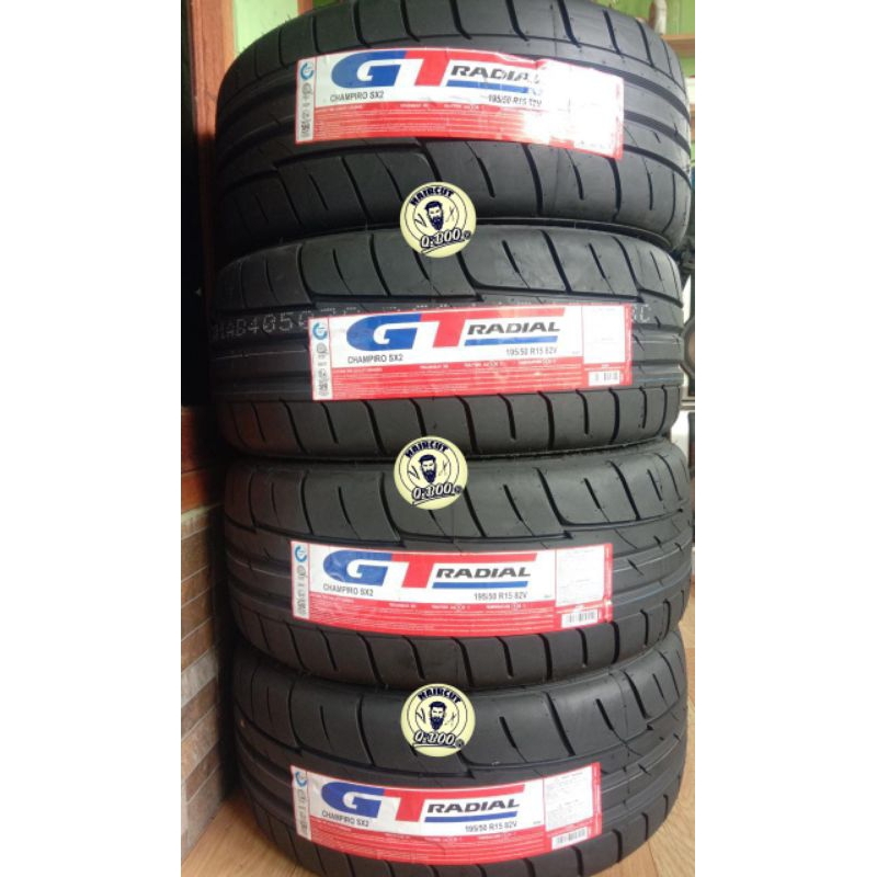 Jual Ban sx2 ring 15 195/50 2024 gt radial sx2 semislick | Shopee Indonesia