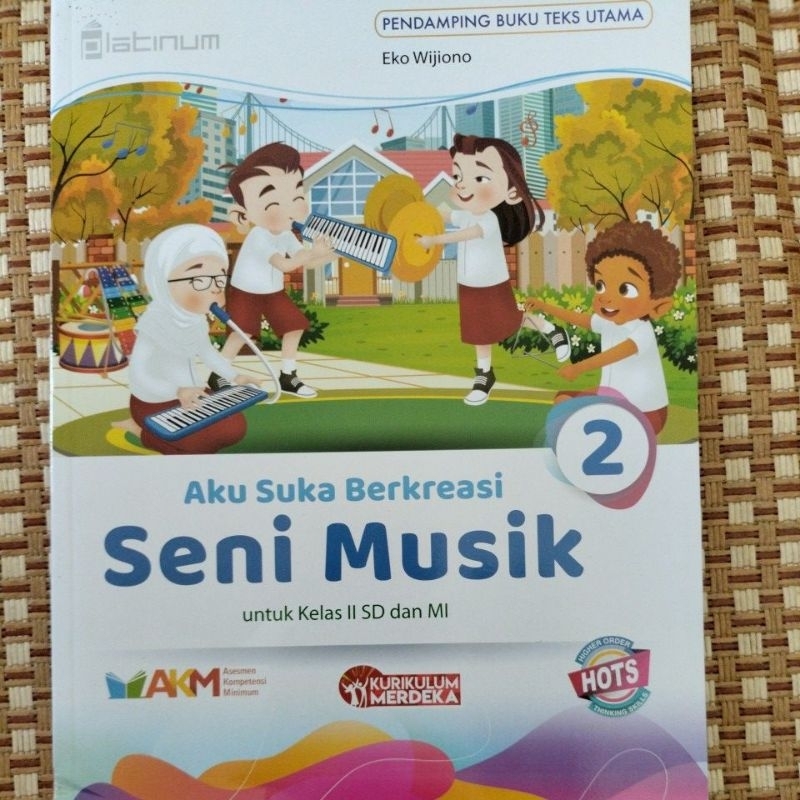 Jual Seni Musik SD/MI kelas 2, Kurikulum merdeKa, Platinum, Tiga Serangkai | Shopee Indonesia