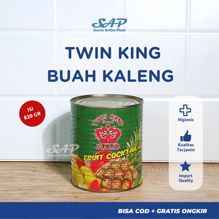 Jual Twin King Fruit Cocktail | Buah Kaleng | Shopee Indonesia