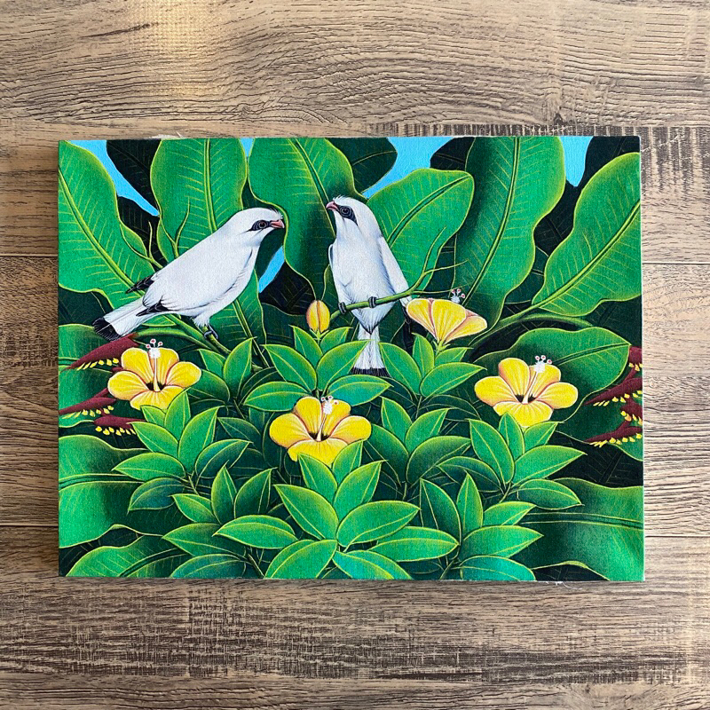 Jual Lukisan Burung Style Ubud, Lukisan Kanvas, Hiasan Dinding Ukuran ...