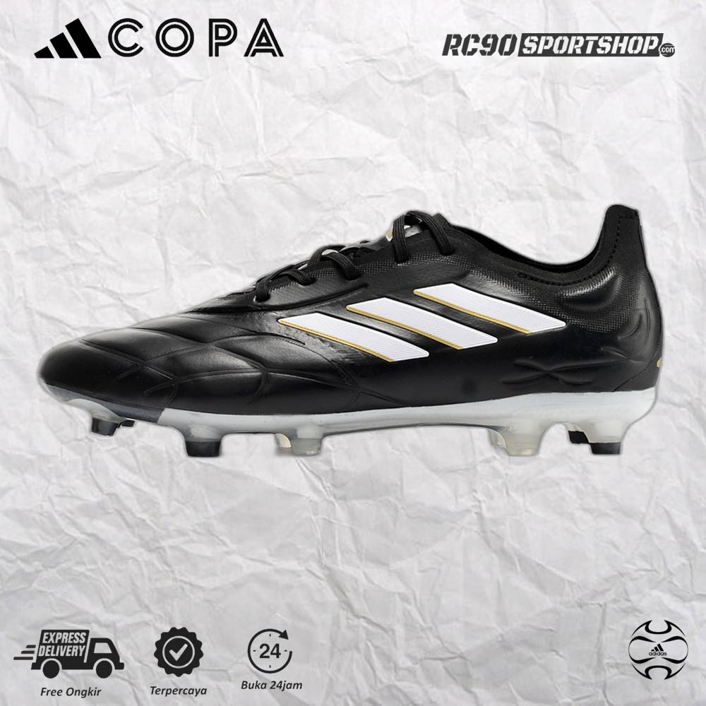 Jual Sepatu Bola Adidas Copa Pure.1 FG - Core Black White | Shopee ...