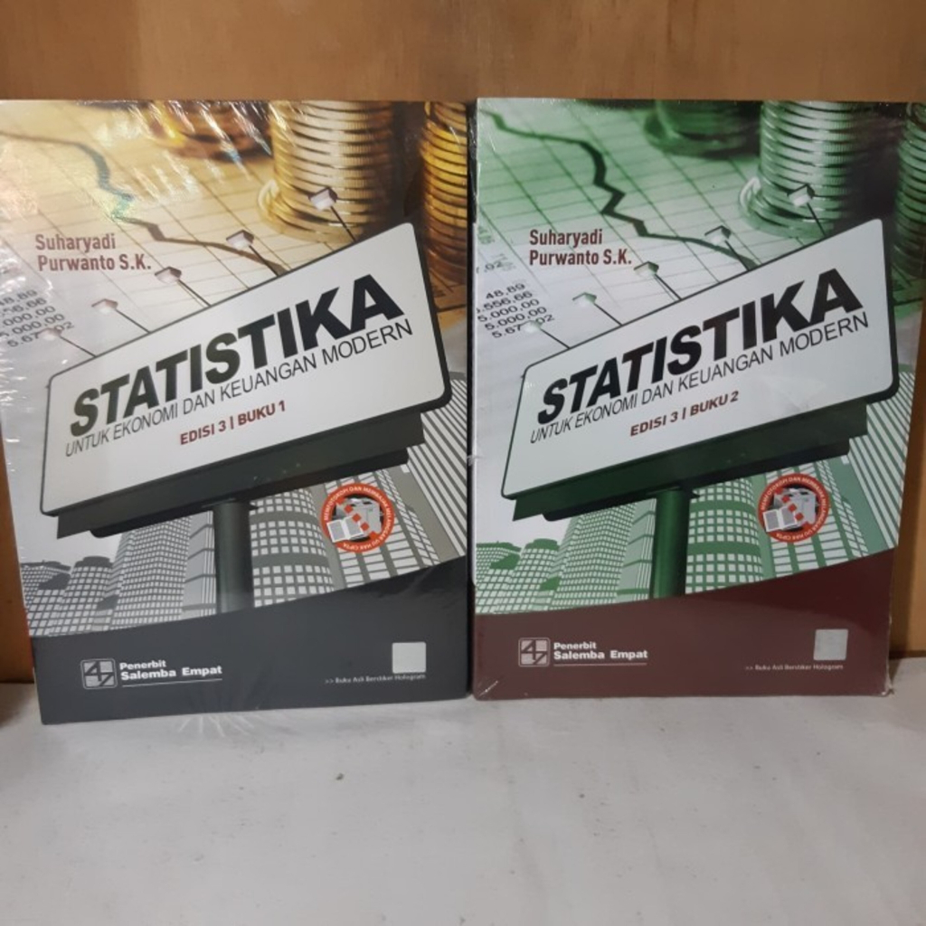 Jual Buku Statistika untuk Ekonomi dan Keuangan Modern Buku 1-2 Edisi 3 CD Lampiran - Suharyadi ...