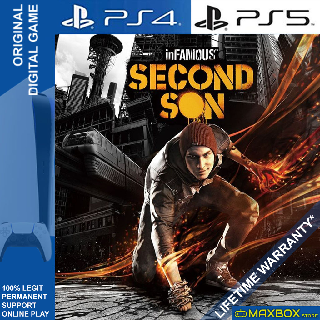 Jual INFAMOUS SECOND SON PS4 PS5 ORIGINAL DIGITAL GAME | Shopee Indonesia