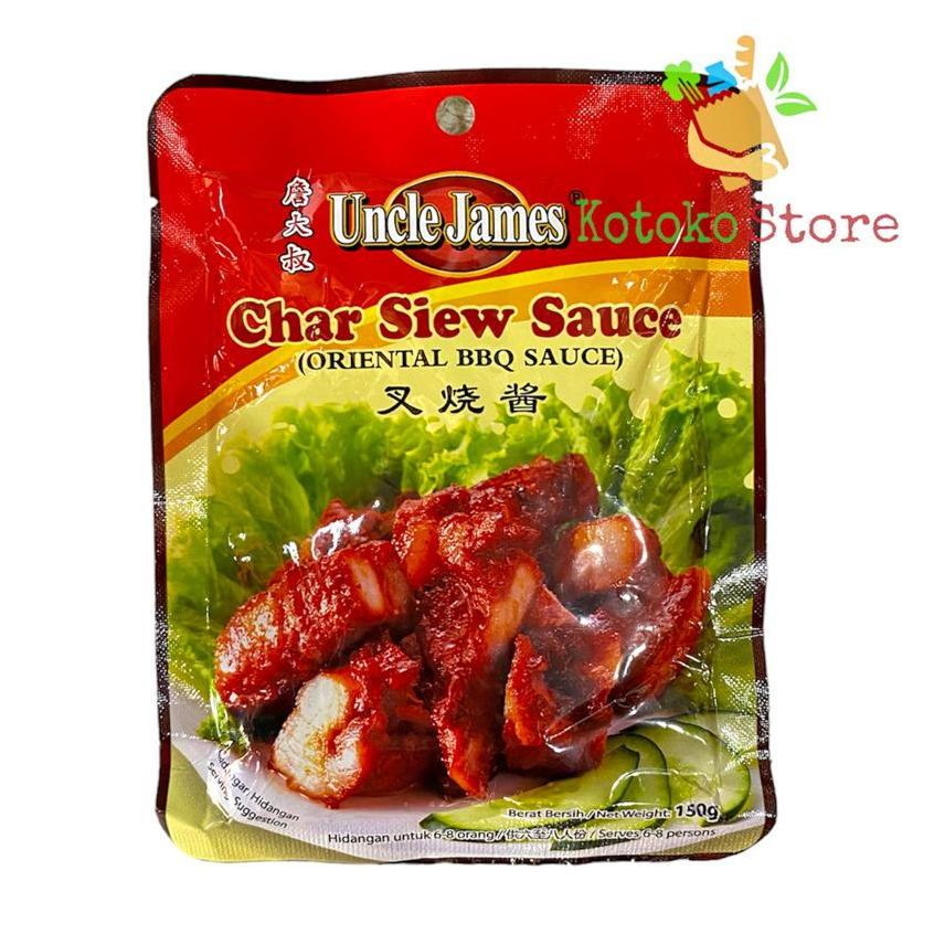 Jual Uncle James Char Siew Sauce (Oriental BBQ Sauce) /Bumbu Char Siew ...
