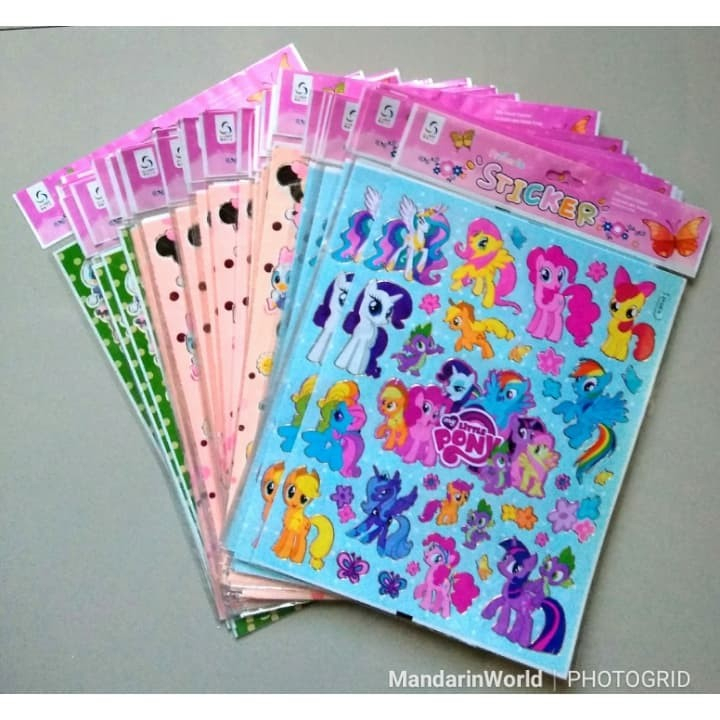 Jual Stiker Laser Anak Sticker Karakter Perempuan | Shopee Indonesia