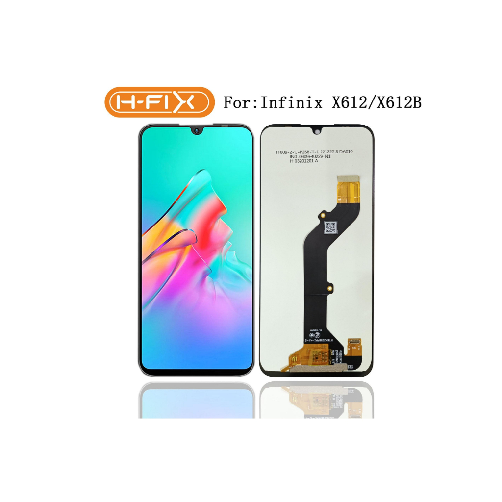 Jual HFIX - Lcd Infinix Smart HD 2021 X612B / X612 Fullset Touchscreen ...