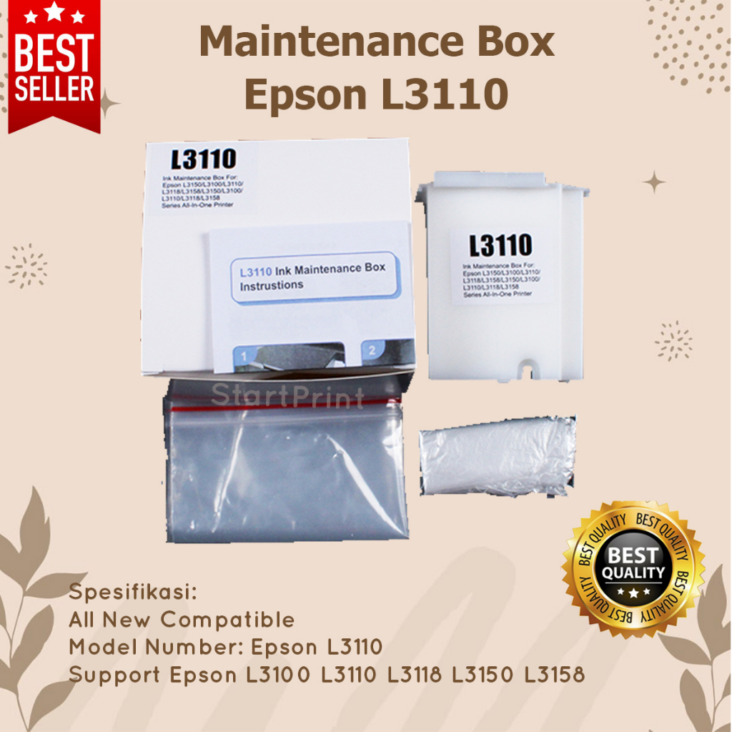Jual Maintenance Box Epson L3110 Printer L3150 L3100 L3118 - Compatible ...