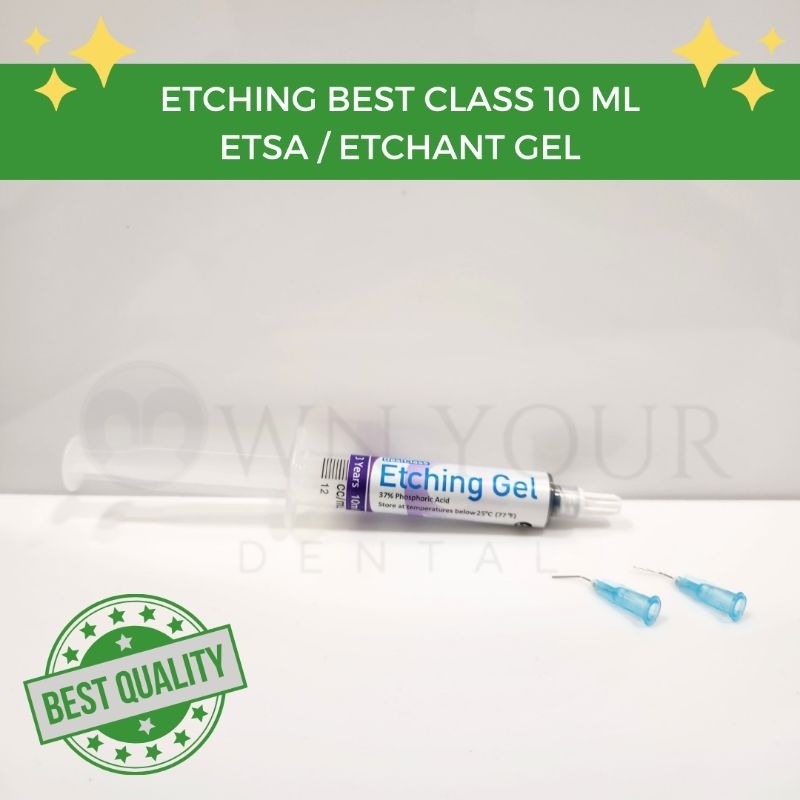 Jual Dental Gel Etching Best Class 10 ml / Etsa Suntikan (Syringe ...