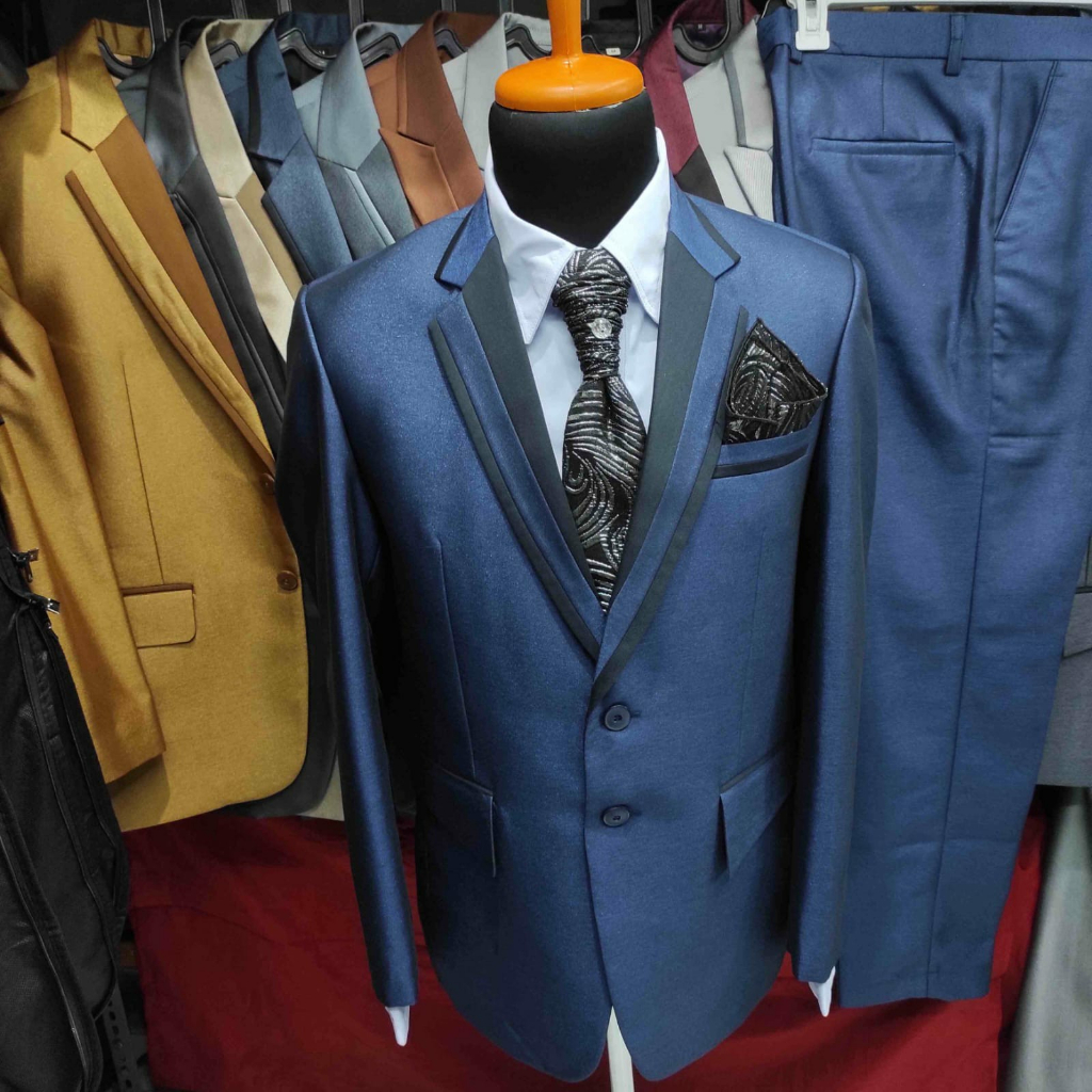 Jual Setelan Jas Semi Woll Jas Abu Tua set jas pria bunga jas pengantin ...