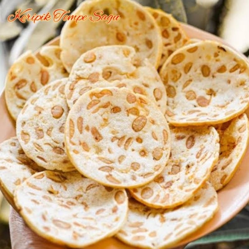 Jual KERIPIK TEMPE SAGU 500 GRAM KRIPIK TEMPE CRISPY | Shopee Indonesia