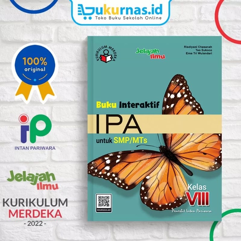 Jual Buku Interaktif IPA Kelas VIII, 8 Kurikulum Merdeka Tahun 2023 Intan Pariwara | Shopee ...