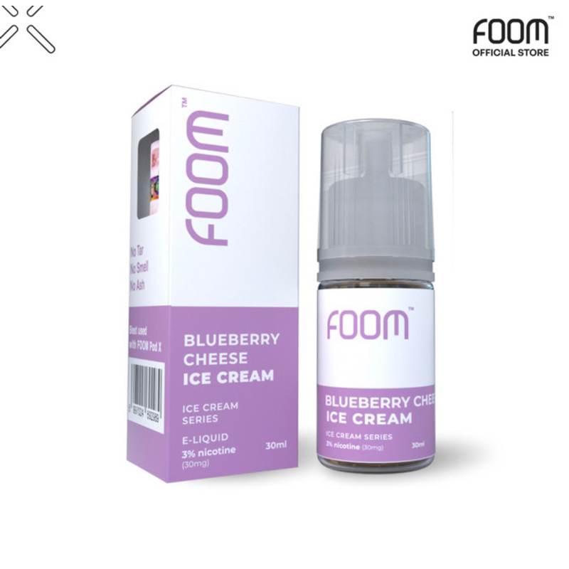 Jual FOOM BLUBERRY CHEESE ICE CREAM LIQUID | Shopee Indonesia