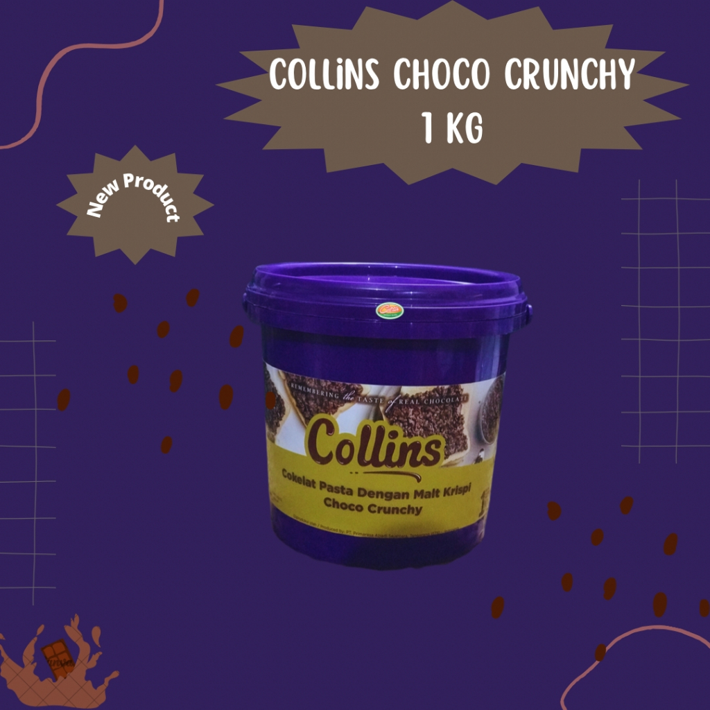 Jual COLLINS CHOCO CRUNCHY 1 KG | Shopee Indonesia
