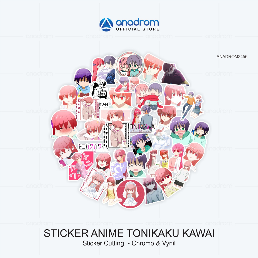 Jual Sticker Anime Tonikaku Kawai | Sticker Anime & Aesthetic | Anadrom ...