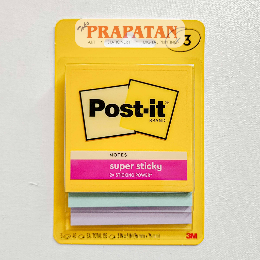 Jual Post It 3M 3321 Sticky Note 76x76mm | Notes Memo Tempel | Shopee ...