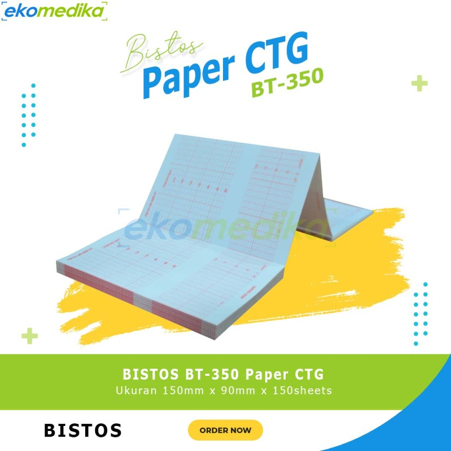 Jual Kertas CTG BISTOS BT-350 Paper CTG / 150mm x 90mm x 150sheets ...