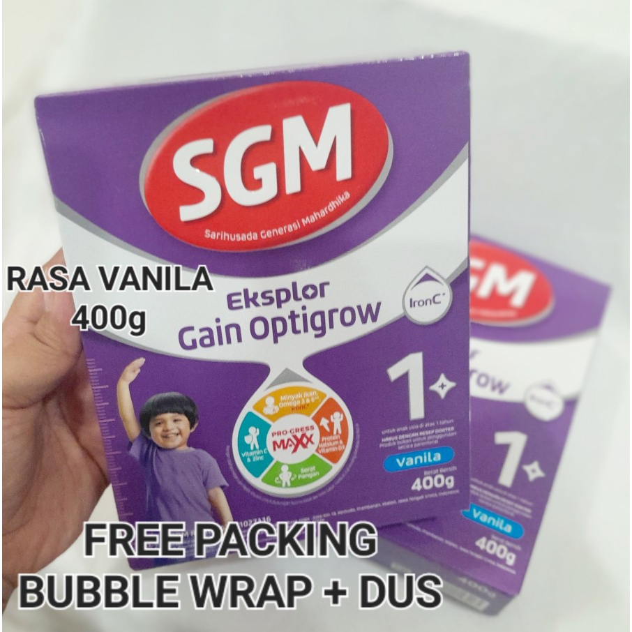 Jual SGM Eksplor Gain Optigrow 400Gr | Shopee Indonesia