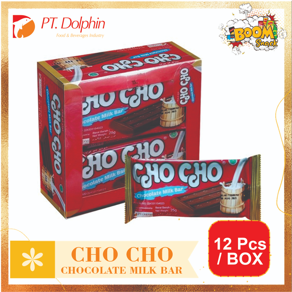 Jual Cho Cho Chocolate Milk Bar 2000an isi 12 Pcs | Shopee Indonesia