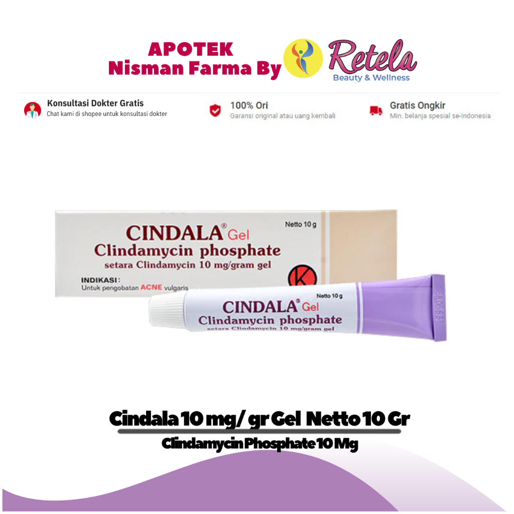 Jual CINDALA GEL 10GR | Shopee Indonesia