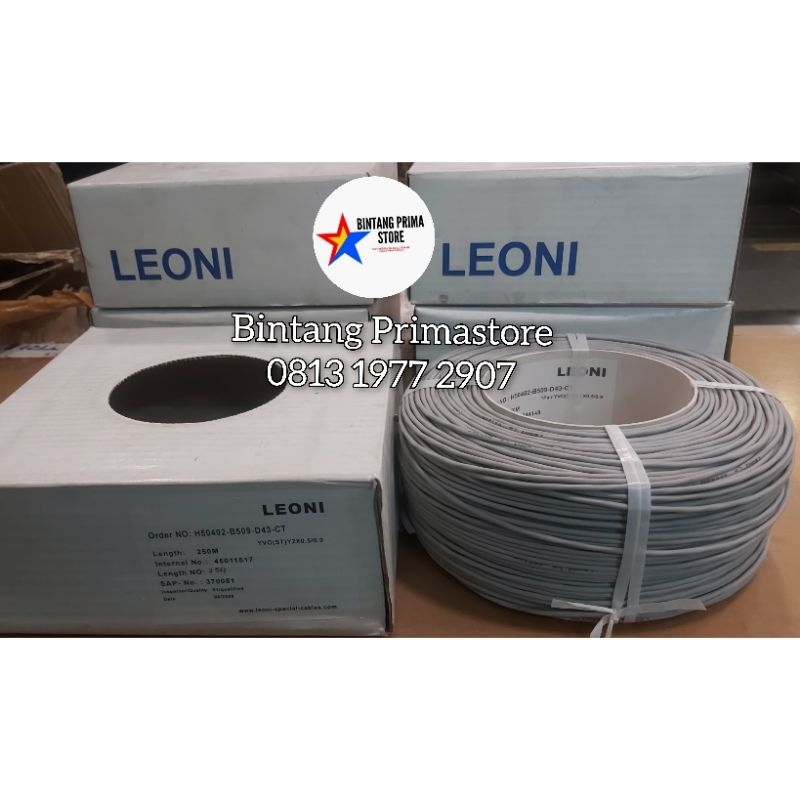 Jual Kabel PCM / Kabel 2 Mega 1 Pair 1 Ground LEONI | Shopee Indonesia