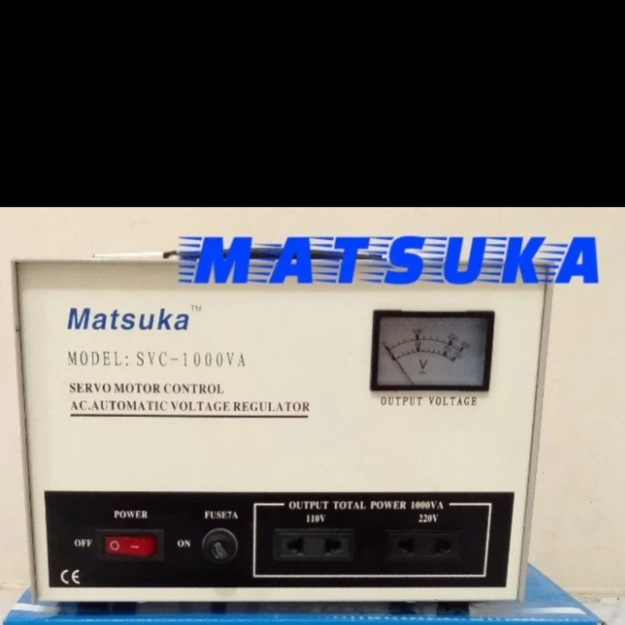 Jual stavolt stabilizer 1000va 1000 watt matsuka | Shopee Indonesia