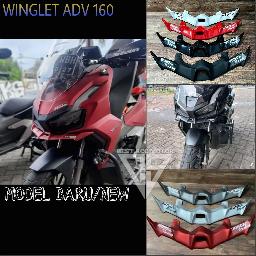 Jual WINGLET ADV 150 ADV 160 2019 2020 2021 WINGLET HONDA ADV 160 CC ...