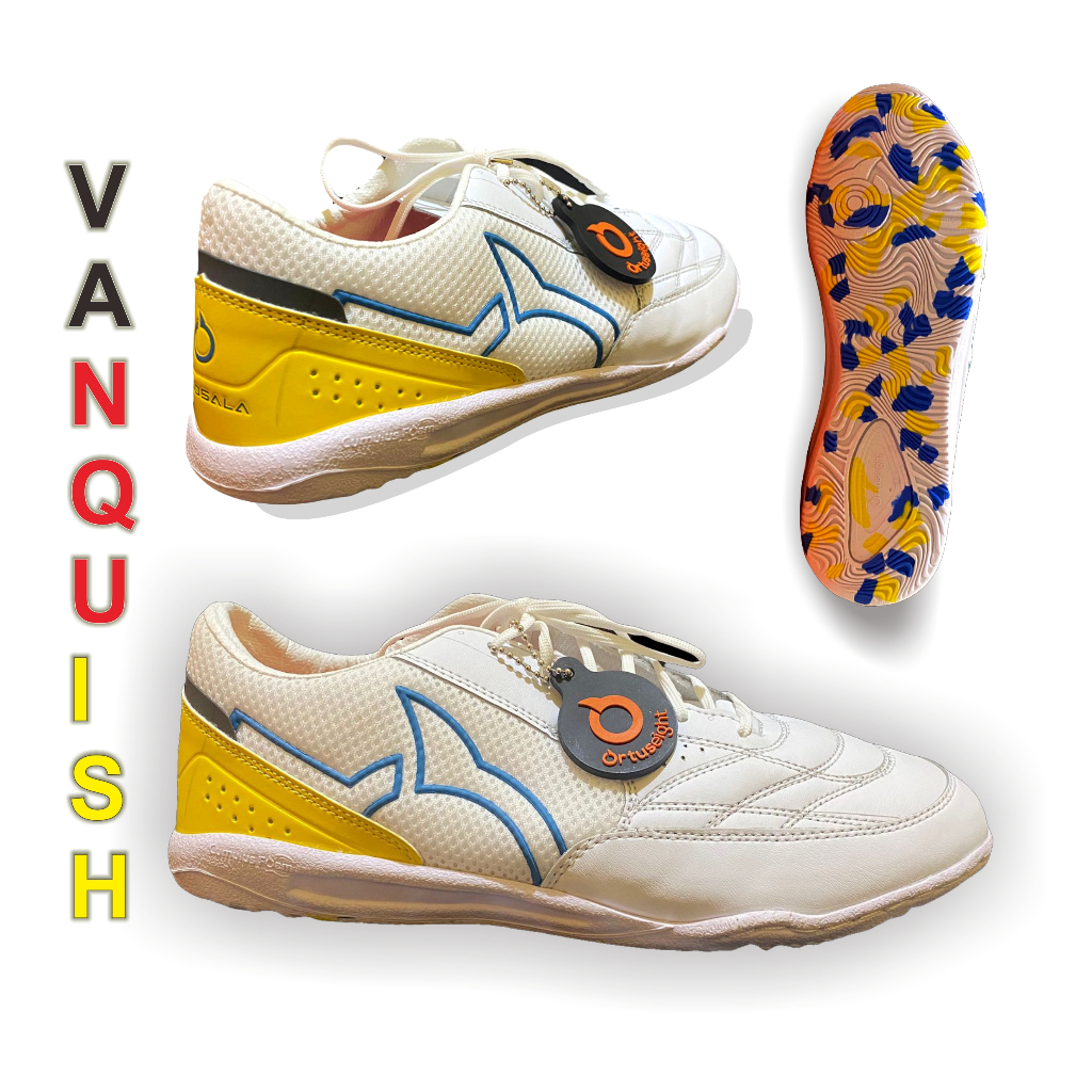 Jual Sepatu Futsal Ortus Jogosala Vanquish Grade Binb Kw In White Free ...