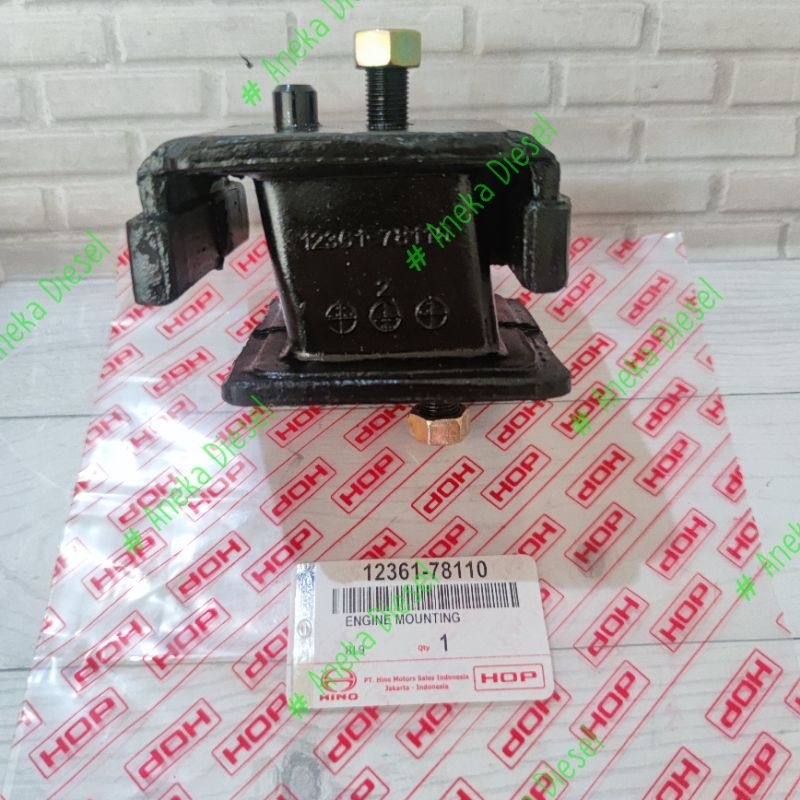 Jual engine mounting / dudukan mesin dyna dutro HT125 HT130 | Shopee ...