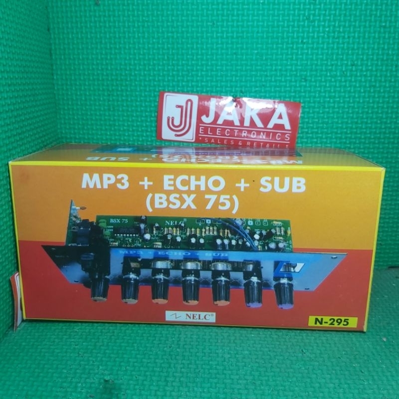 Jual Kit modul tone control speaker aktif mp3 stereo karaoke echo mix ...