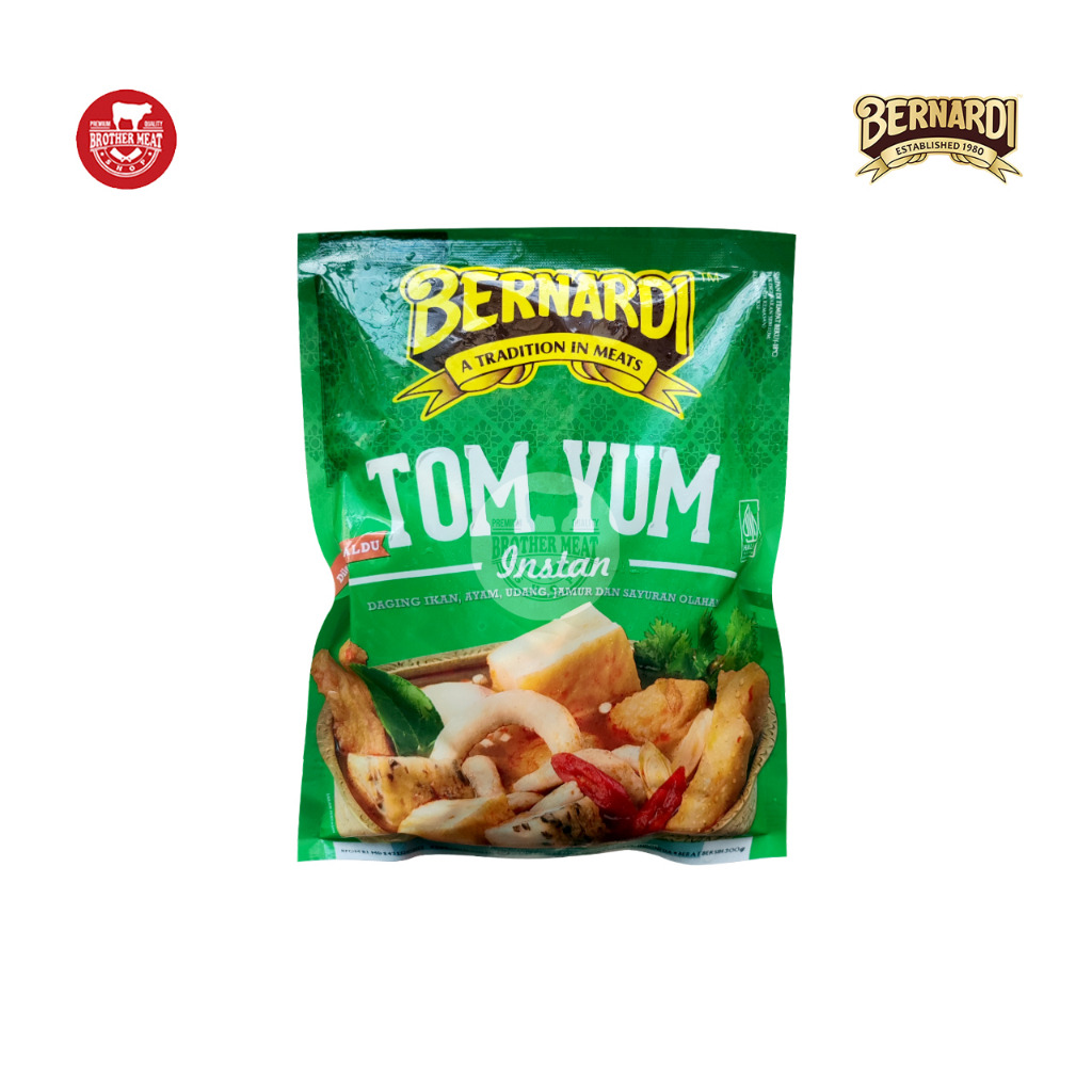 Jual BERNARDI Tom Yum Instan 300gr, Halal | Shopee Indonesia
