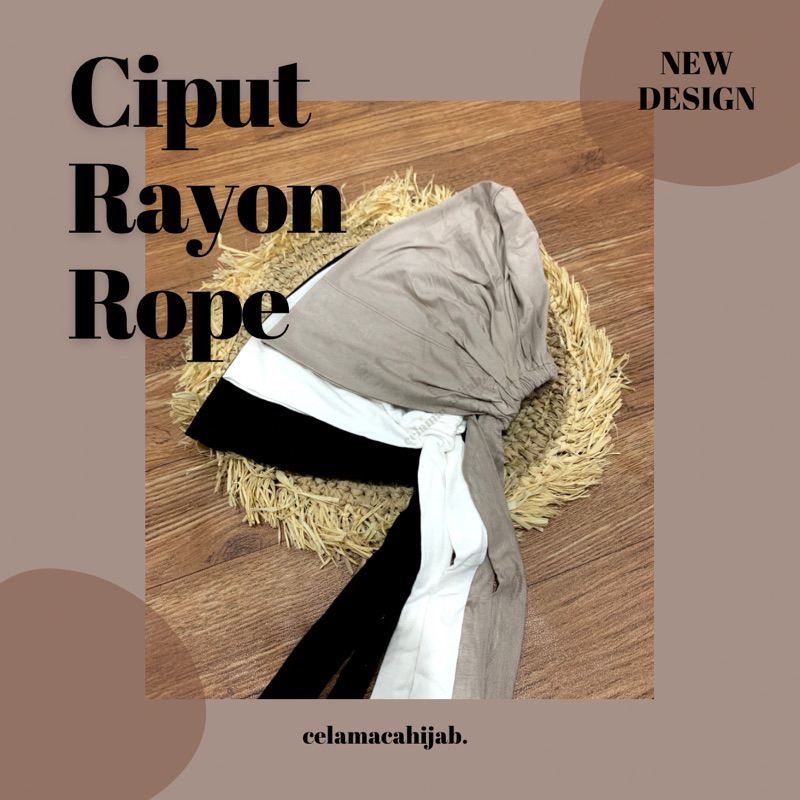 Jual CIPUT RAYON ROPE / NEW DESIGN / INNER TALI / COTTON RAYON IMPORT ...