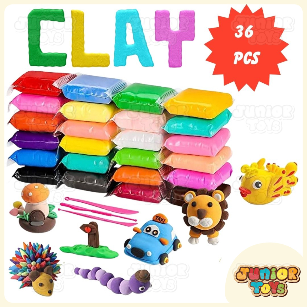 Jual Polymer Clay Mainan Lilin Plastisin Edukasi Anak Creative Toys ...
