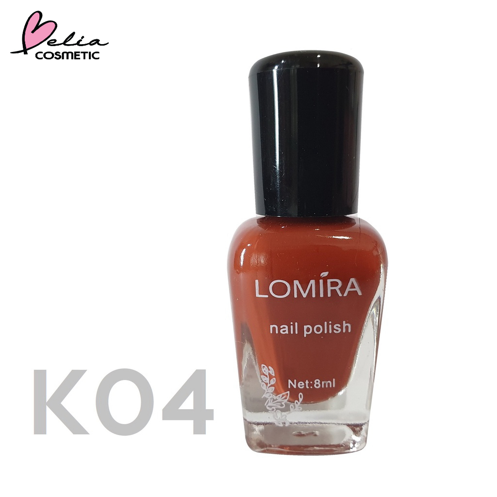 Jual BELIA LOMIRA Nail Polish 8 ML K01 - K12 Cat Kuku Kutek | Kutex ...