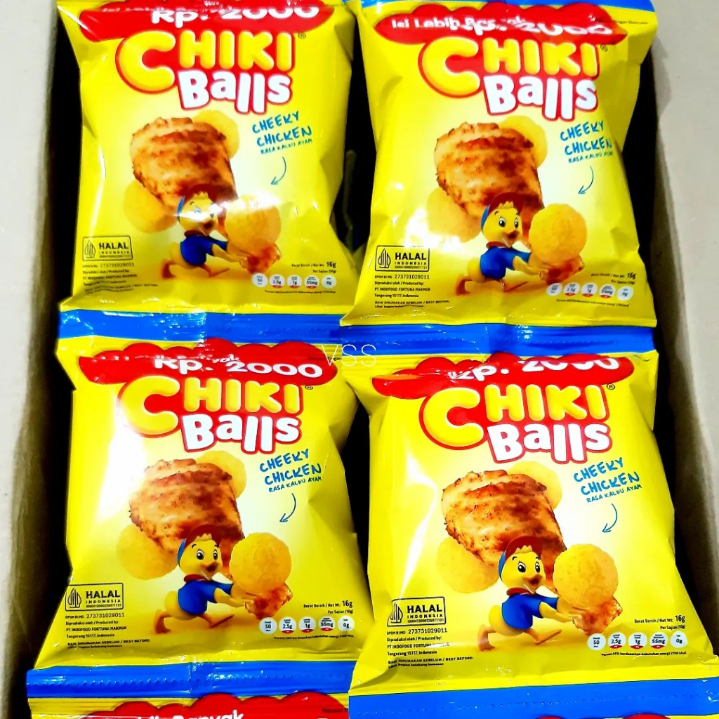 Jual CHIKI BALLS RENCENG ( 10PCS X 16GR ) | Shopee Indonesia