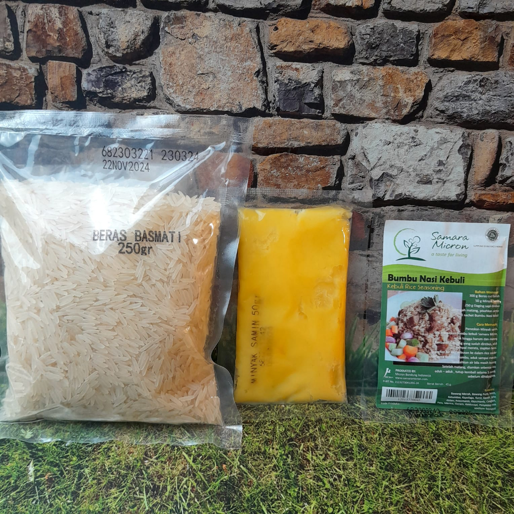 Jual Bumbu Paket Samara Micron - Paket Nasi Kebuli ( Beras Basmati ...