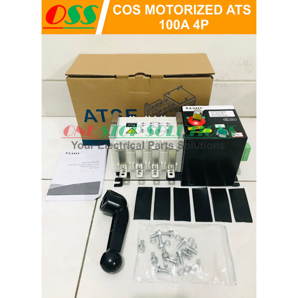 Jual COS MOTORIZED ATS 100A 4P ATS UNIV UNIV-100A UNTUK PANEL ATS AMF ...