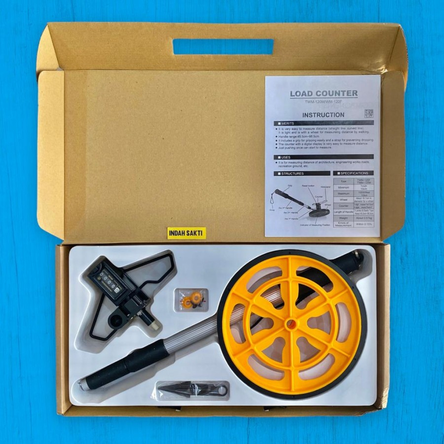 Jual Meteran Jalan Meteran Dorong Walking Measure Wheel Togoshi ...