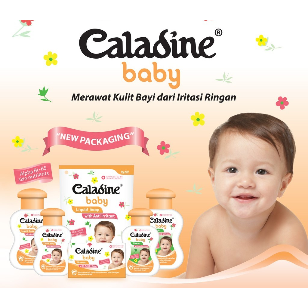 Jual ☘️ CHAROZA ☘️ CALADINE BABY Powder | Rash Cream | Liquid Powder ...