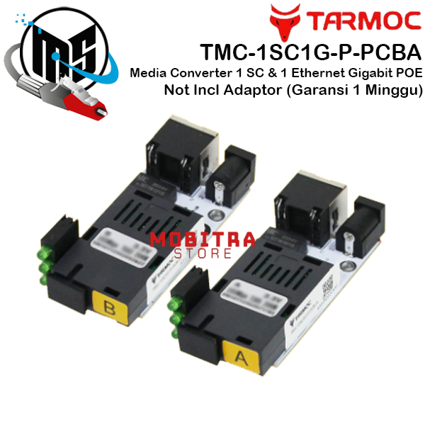 Jual Tarmoc TMC-1SC1G-P-PCBA | 1 FO 1 LAN Gigabit | POE IN 5-24V | HTB ...