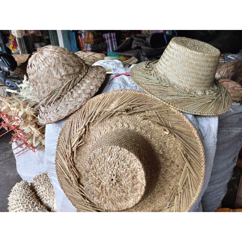 Jual TOPI ALAM/TOPI JERAMI /TOPI BUSUNG/TOPI PANDAN/TOPI PETANI ...