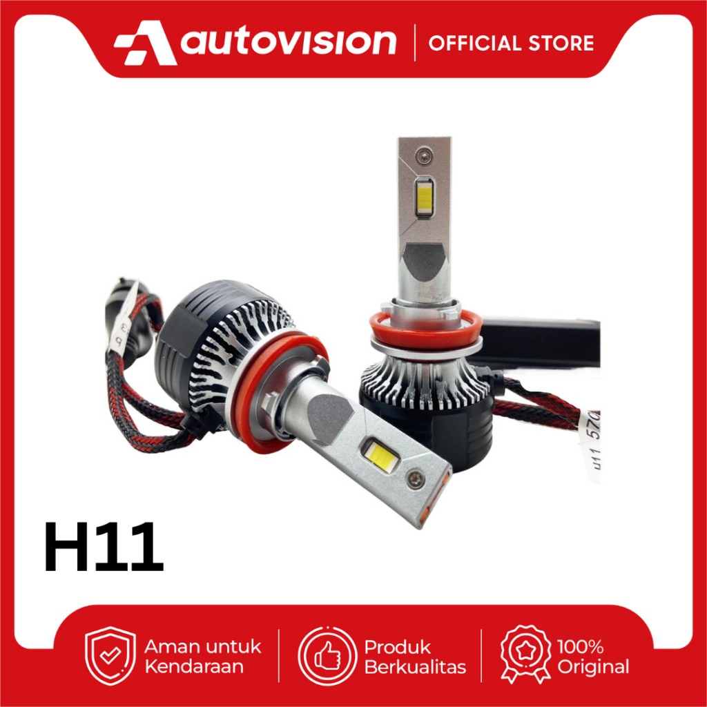 Jual Head Lamp / Fog Lamp Mobil LED Autovision Carbon LX 9-30V 63WATT ...