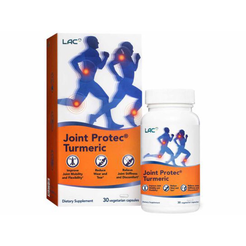 Jual LAC JOINTS Joint Protec Turmeric (30 vegetarian capsules) | Shopee ...