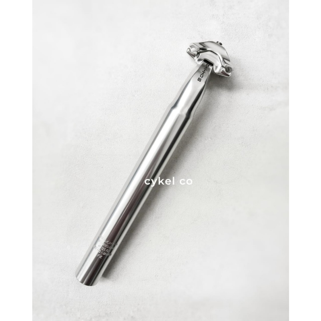 Jual nitto s65 seatpost silver diameter 26.8mm 27.2mm 31.6mm length ...