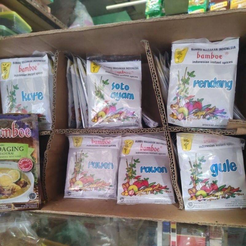 Jual bumbu bamboe soto ayam rendang kare gule rawon bumbu jadi instan ... Jual bumbu bamboe soto ayam rendang kare gule rawon bumbu jadi instan ...