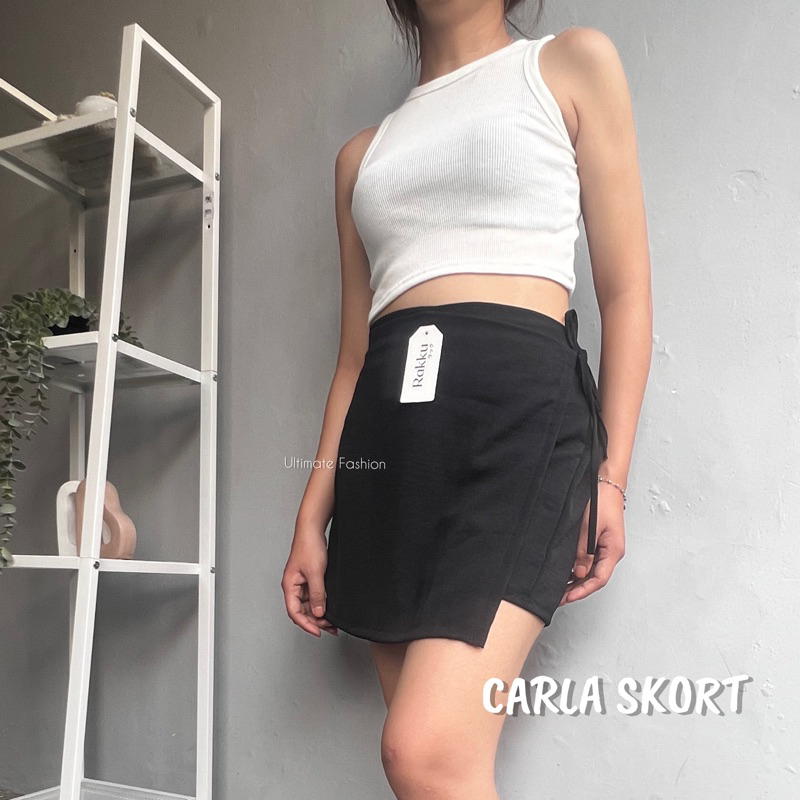 Jual Carla Skort Jumbo Premium – Hotpant Rok Celana Pendek – Hot pant Korea Rakku | Shopee Indonesia
