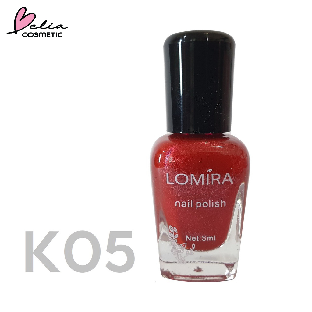 Jual BELIA LOMIRA Nail Polish 8 ML K01 - K12 Cat Kuku Kutek | Kutex ...