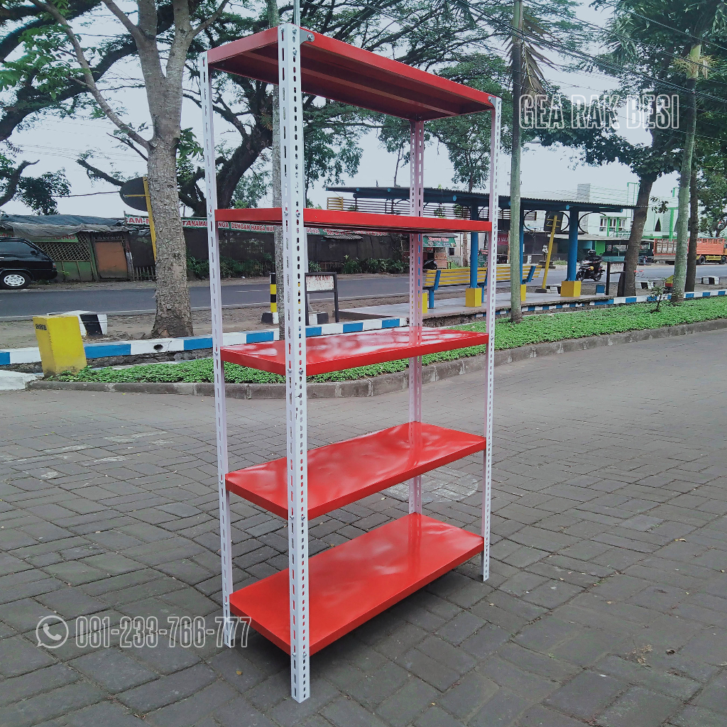 Jual Rak besi siku, rak gudang, rak toko, rak laundry | Shopee Indonesia